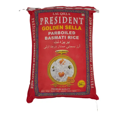 LaL Qilla President Golden Sella Parboiled Basmati Rice (20kg ...